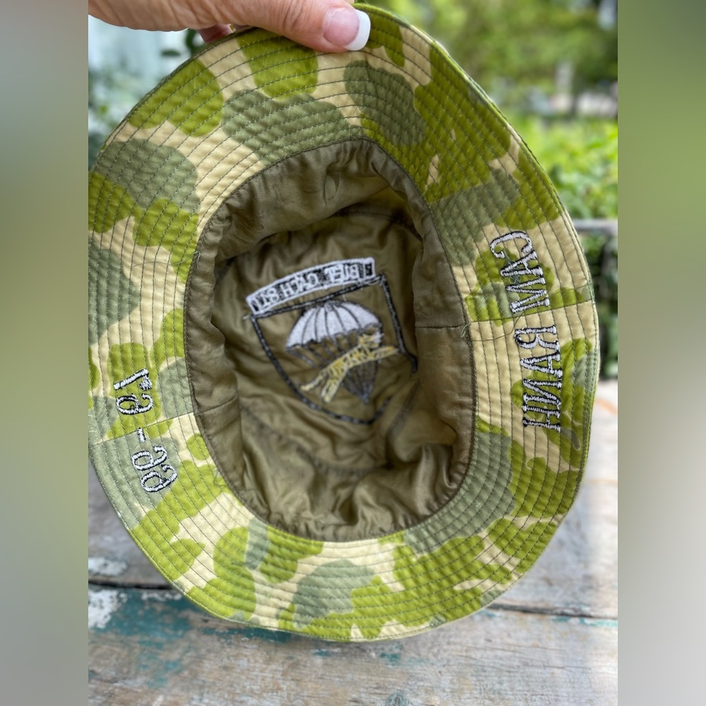 Vietnam Era Boonie Camouflage Hat Cam Ranh 66-67 - Gem